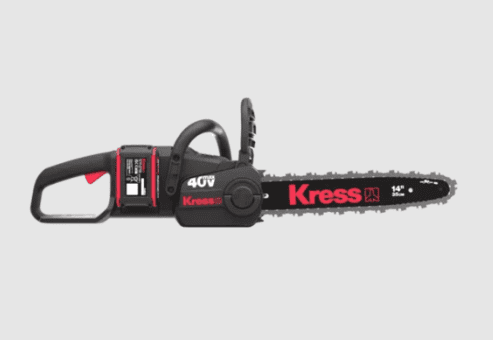 Kress 40 V 14″ brushless chainsaw – KG346 – Revell Outdoor Power